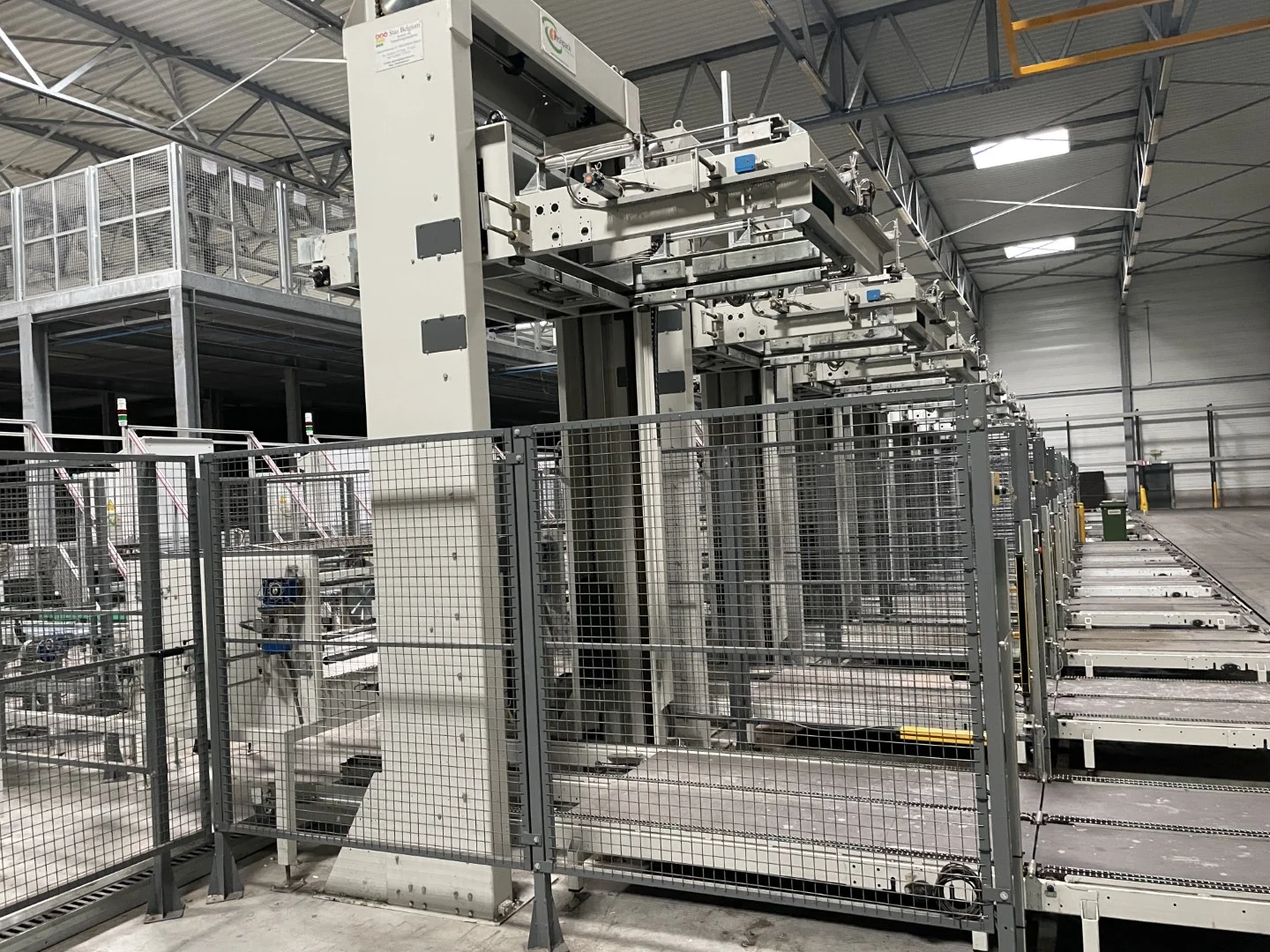 Sorma PAL 108D palletiser installation with 3 palletisers • Duijndam ...