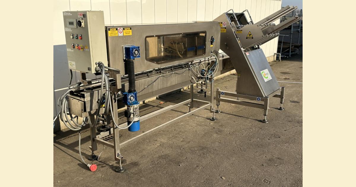 Sorma ACF 115 + DP4 115X Máquina llenadora de canastillas con ...