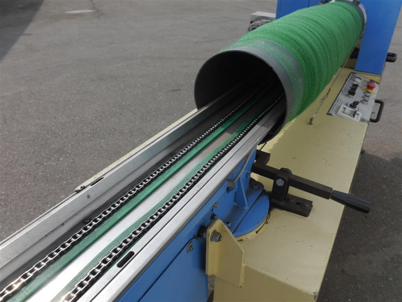 Sorma PK8-112 punnet packaging machine netting machine for trays of ...