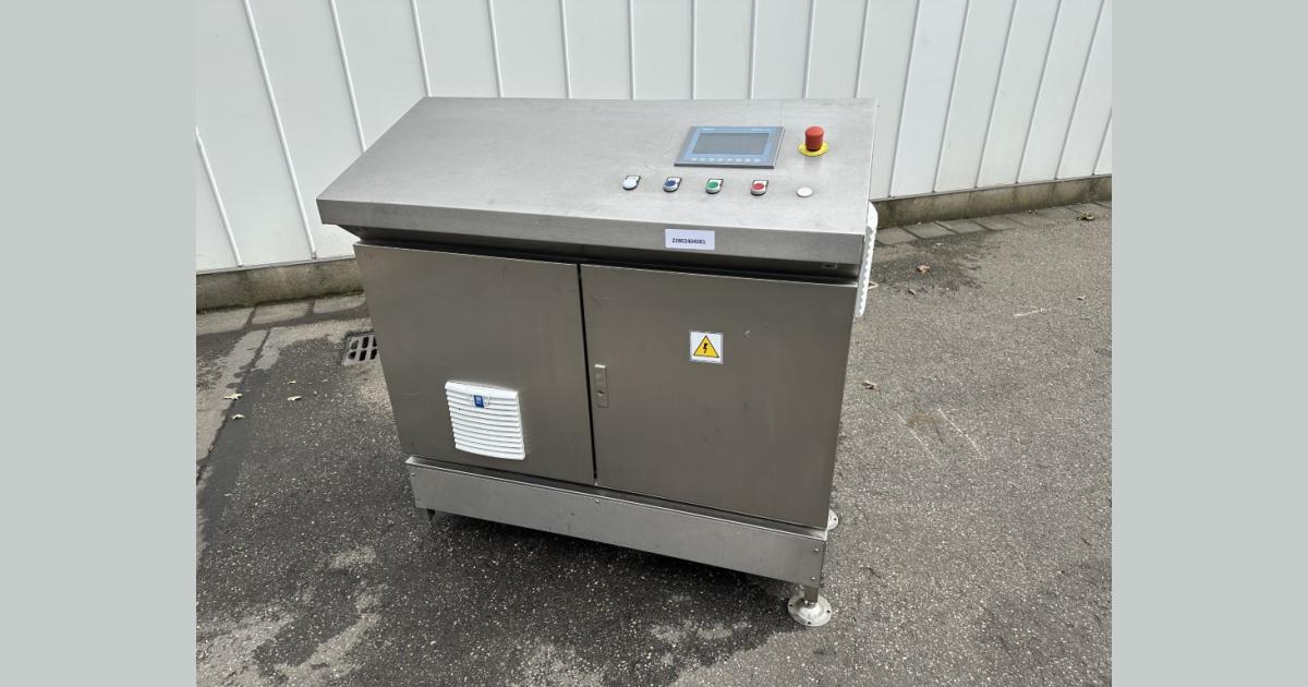 Stainless steel control box switchbox with inverters • Duijndam Machines