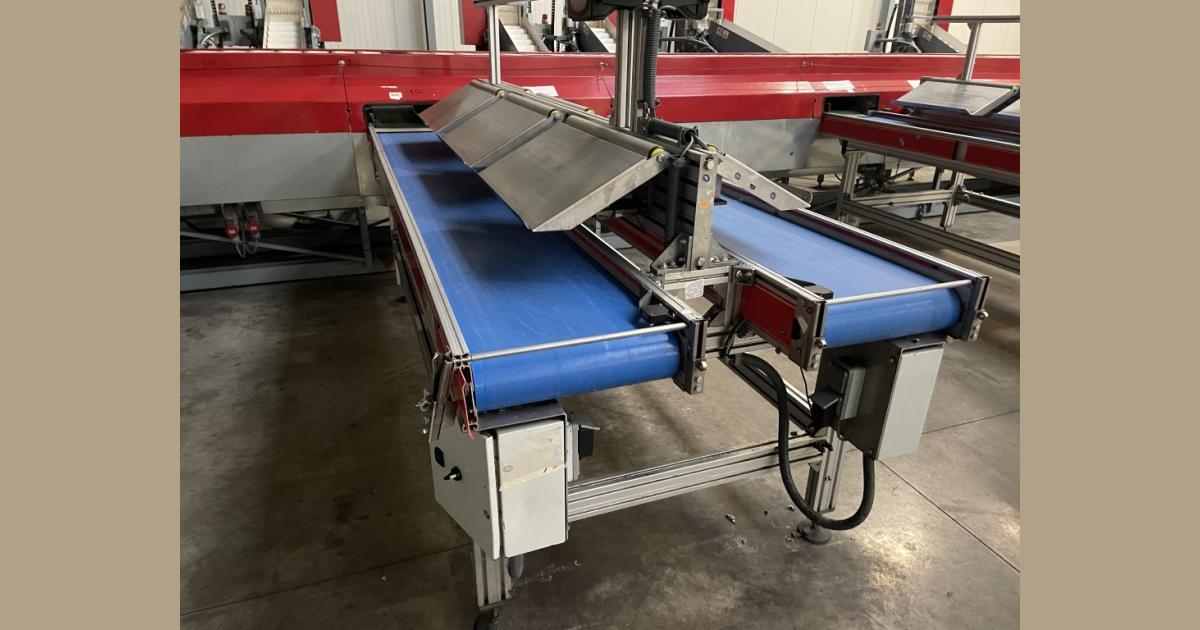 Stas combi double packaging conveyors • Duijndam Machines