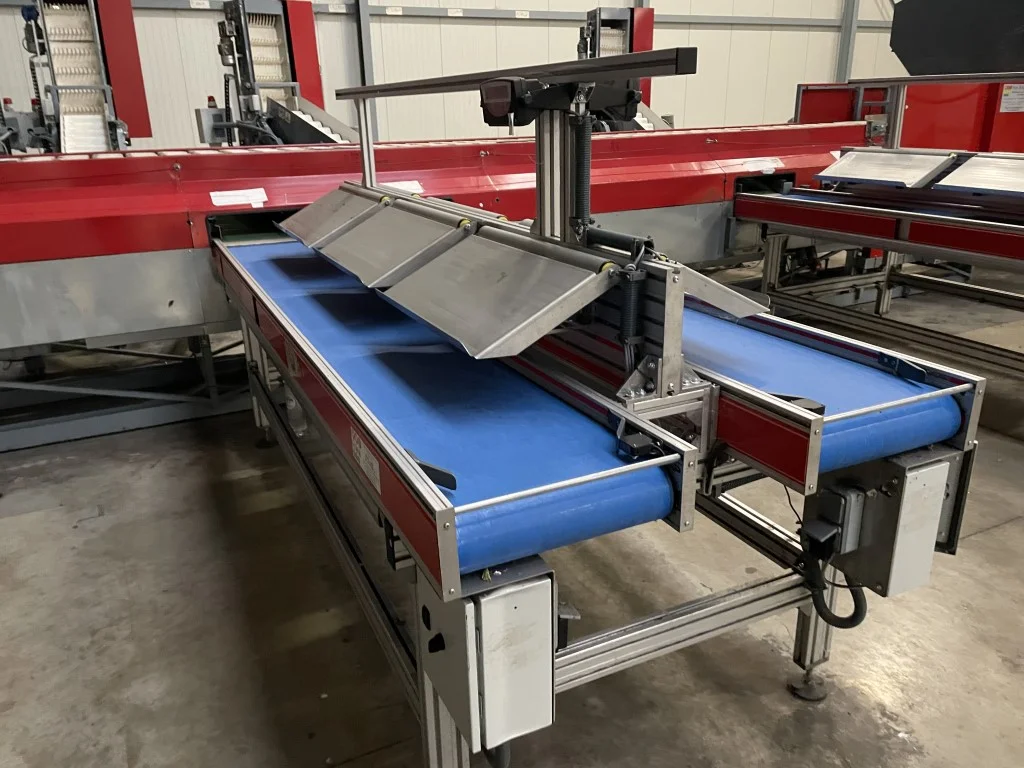 Stas combi double packaging conveyors • Duijndam Machines