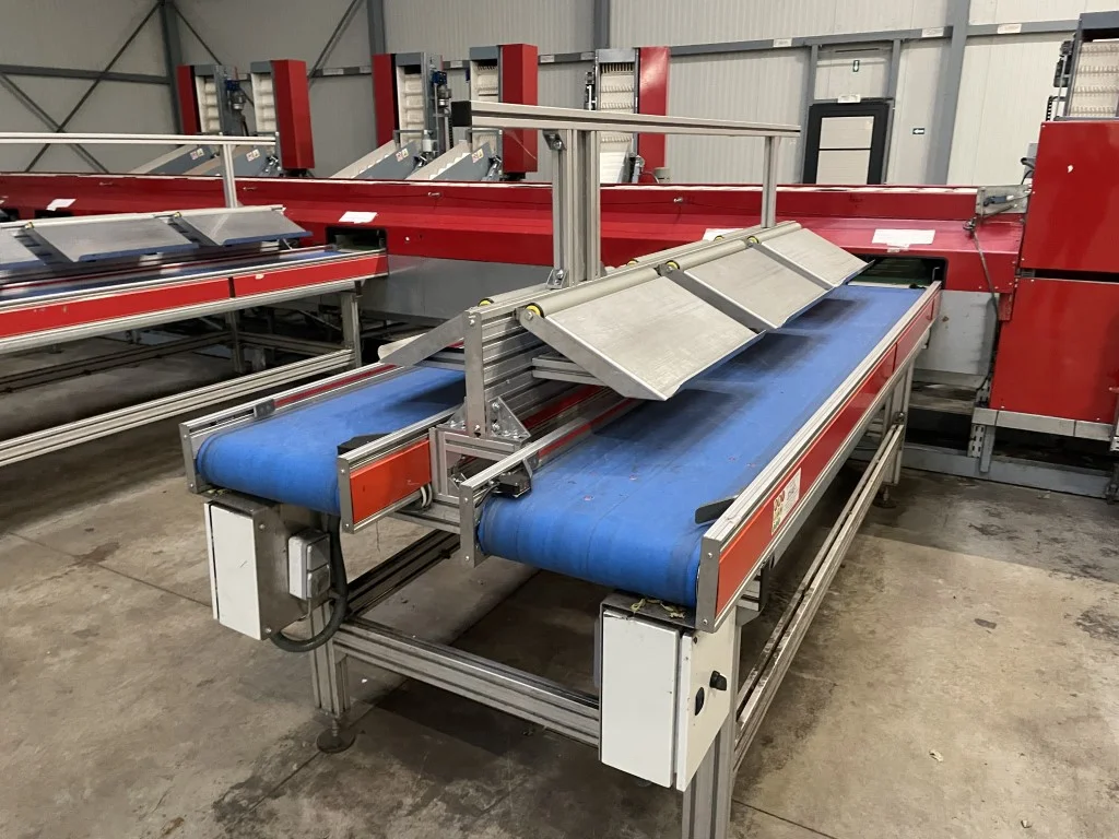 Stas combi double packaging conveyors • Duijndam Machines