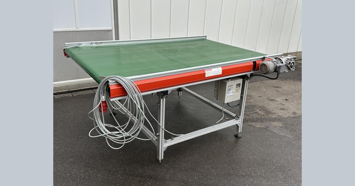 Stas conveyor 200 x 130 cm • Duijndam Machines