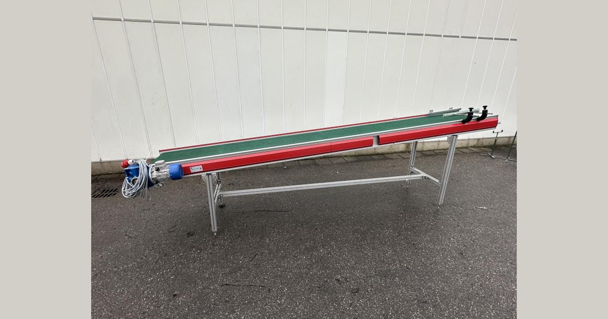 Stas conveyor 370 x 41 cm • Duijndam Machines