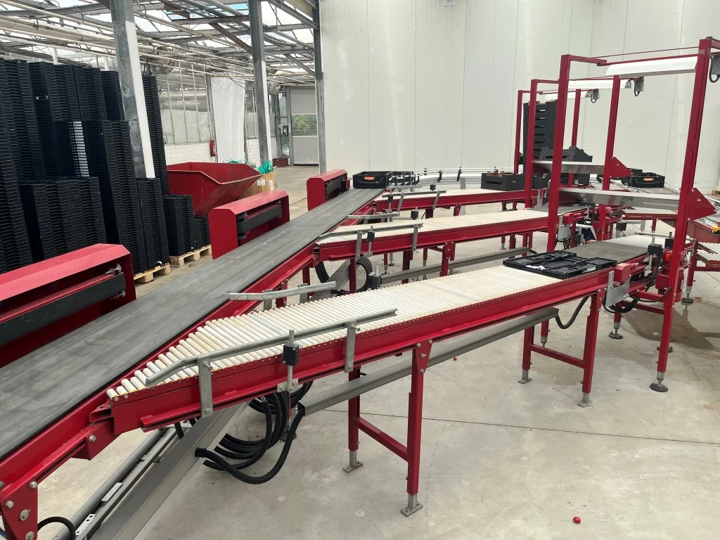 Taks TTS 8213 automatic unloading system for pipe rail trolleys with ...