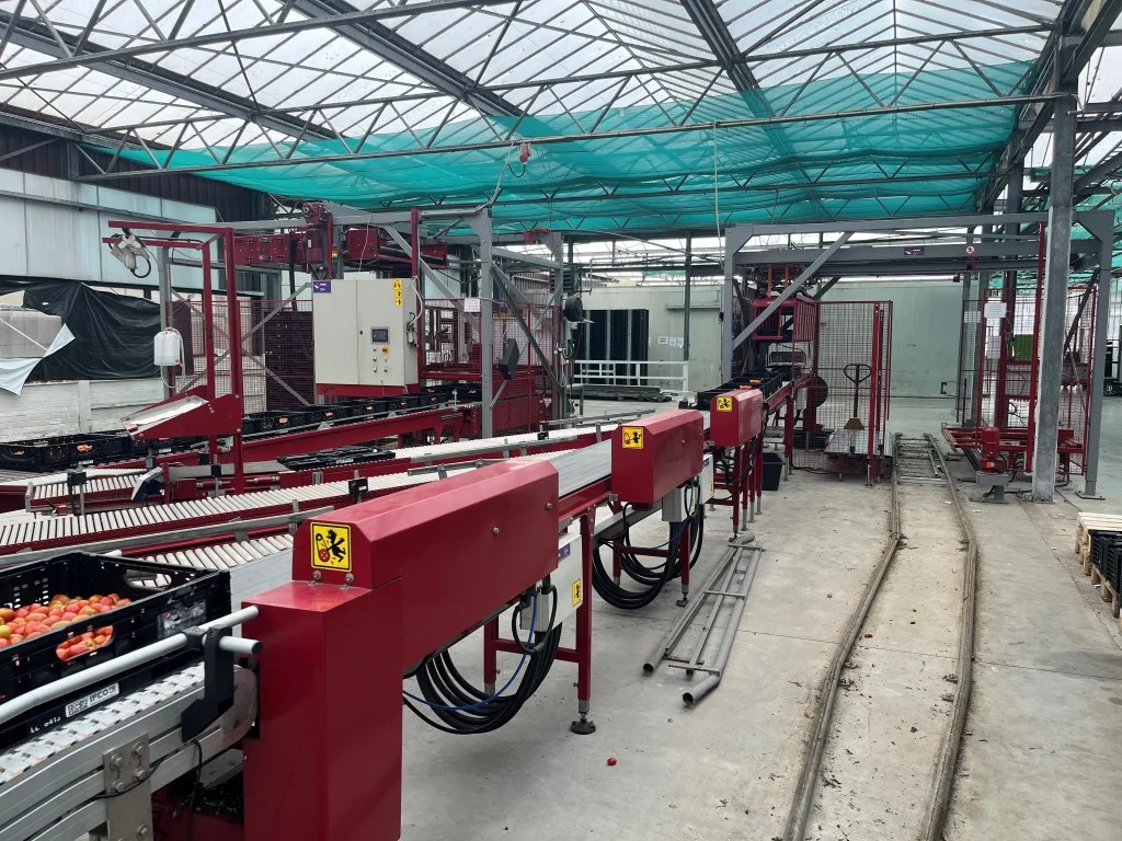 Taks TTS 8213 automatic unloading system for pipe rail trolleys with ...