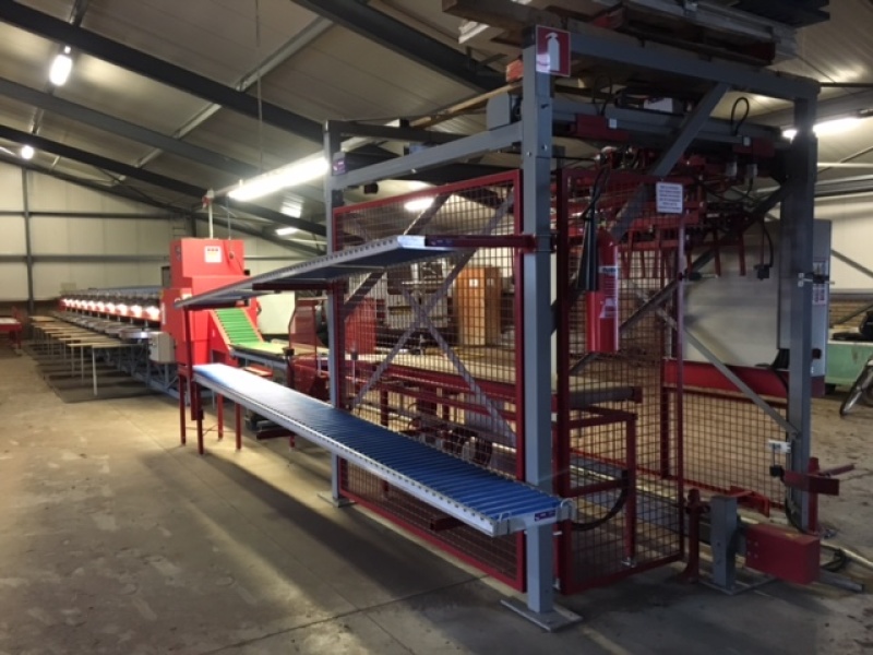 Taks fully automatic crates unloading system for cucumbers • Duijndam ... Taks fully automatic crates unloading system for cucumbers • Duijndam ...