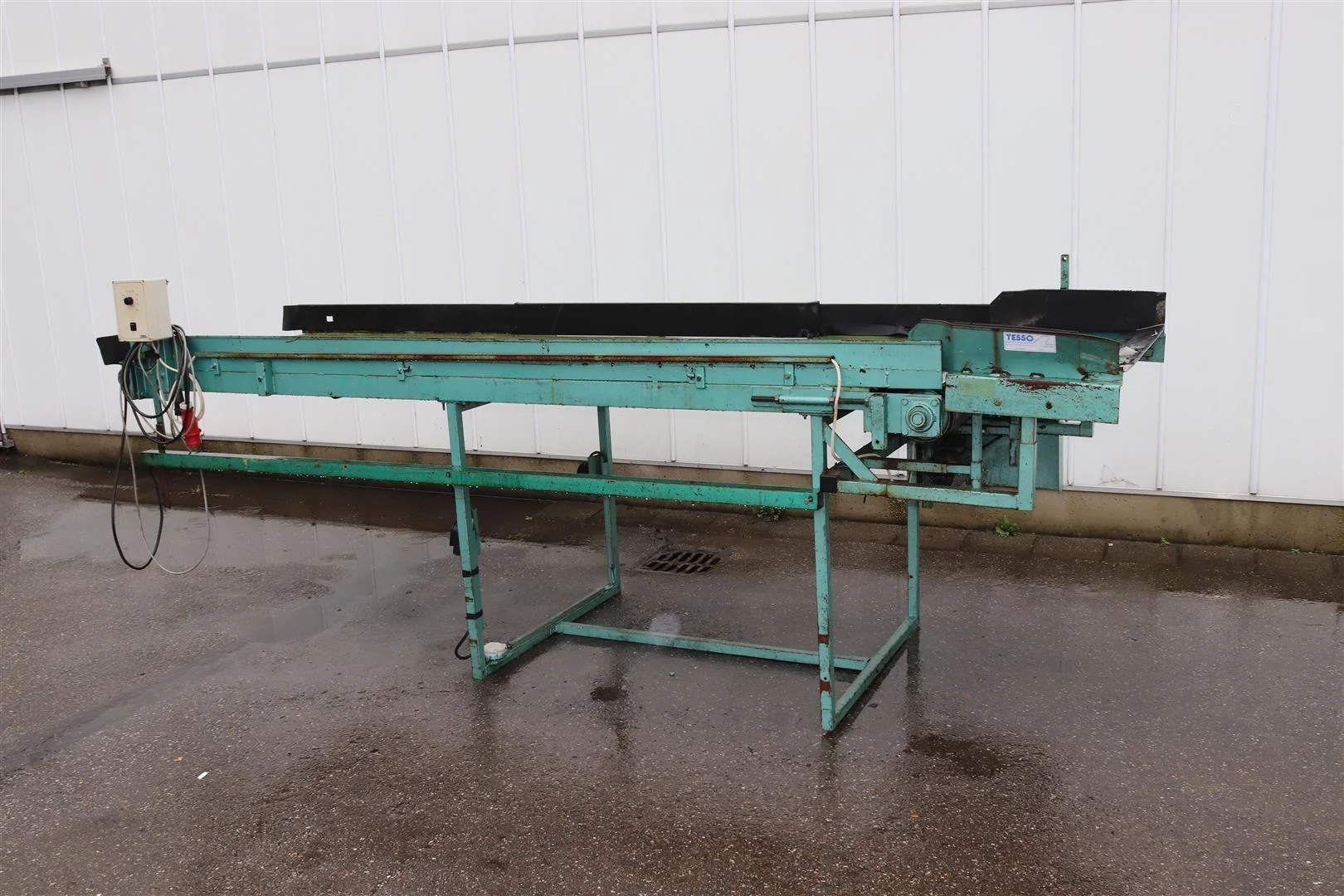 Tesso dosing conveyor 340x100cm adjustable speed • Duijndam Machines