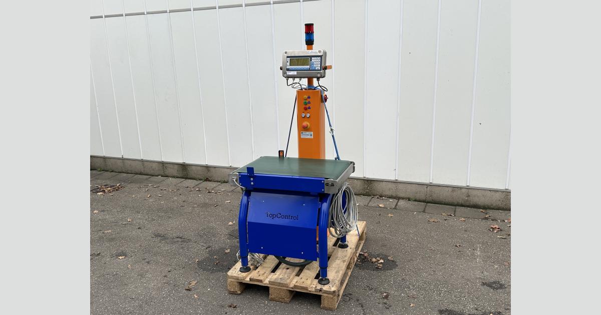 TopControl Bizerba ST-A 500 báscula de cinta automática • Duijndam Machines
