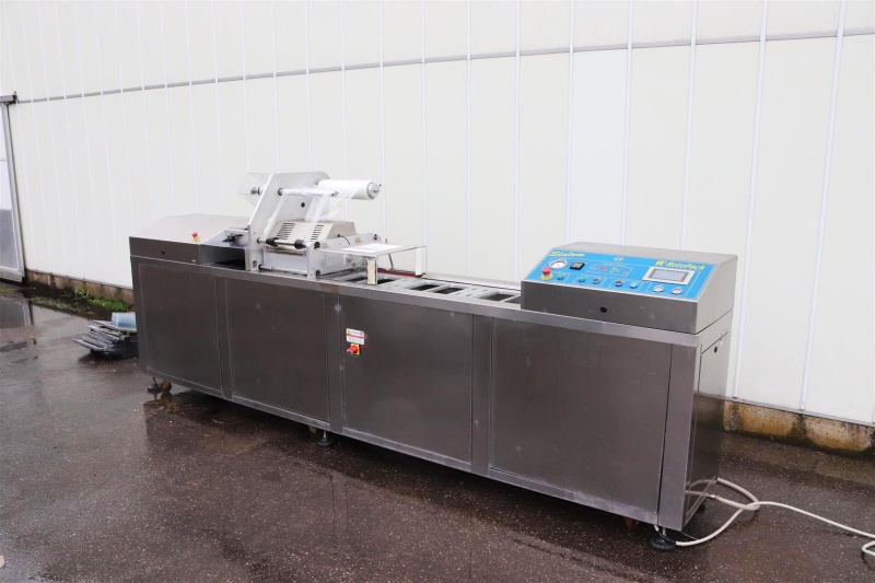 Rotopack Slalom topsealer Verpackungsmaschine • Duijndam Machines