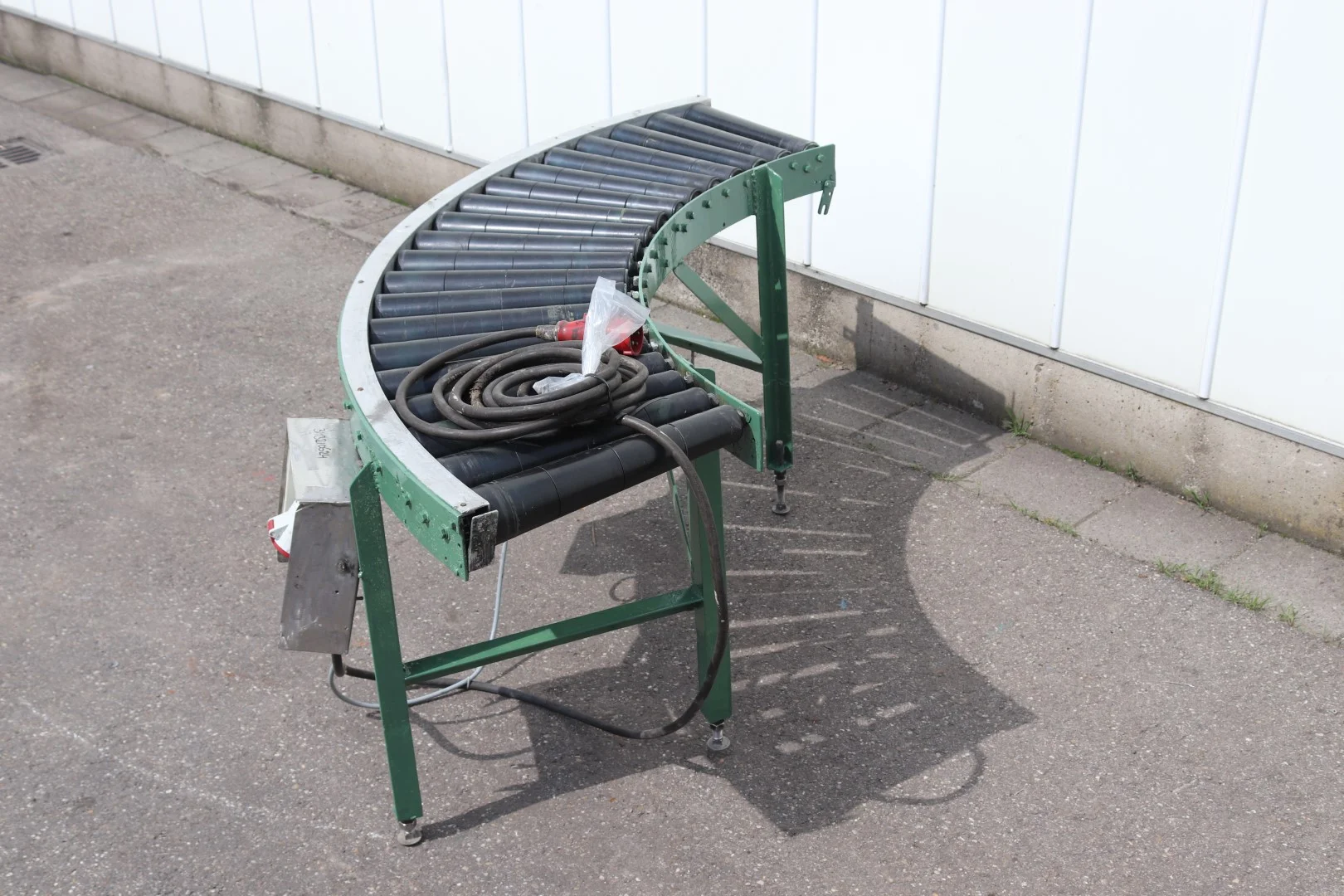 Transnorm driven roller curve conveyor 90° • Duijndam Machines