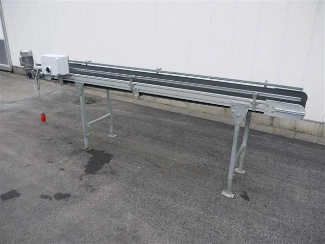 Viscon conveyor with grip belt • Duijndam Machines