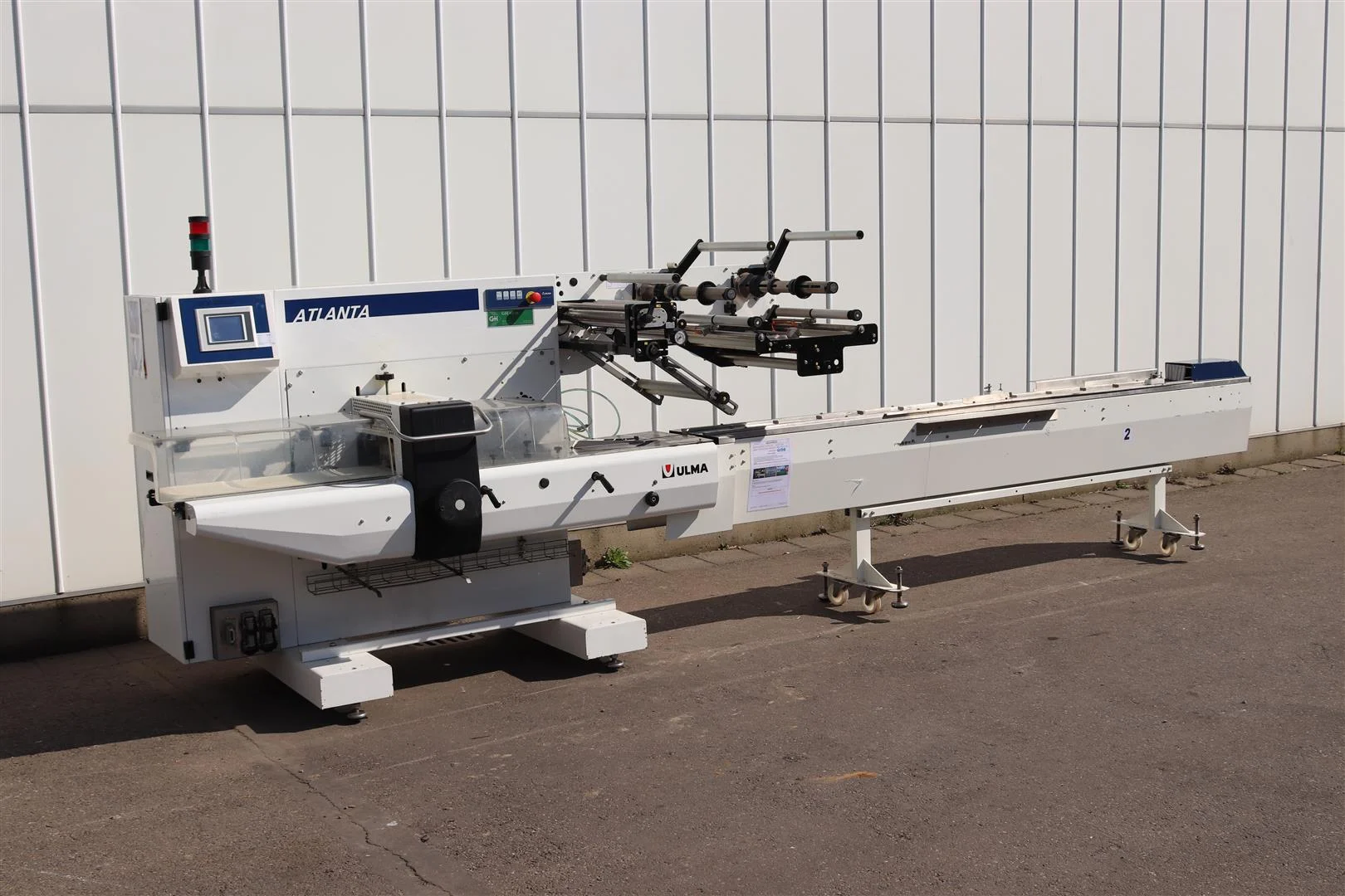Ulma Atlanta flowpack machine • Duijndam Machines