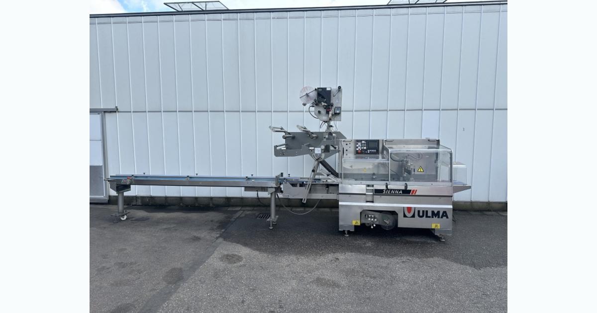 Ulma Sienna combi flow pack machine • Duijndam Machines