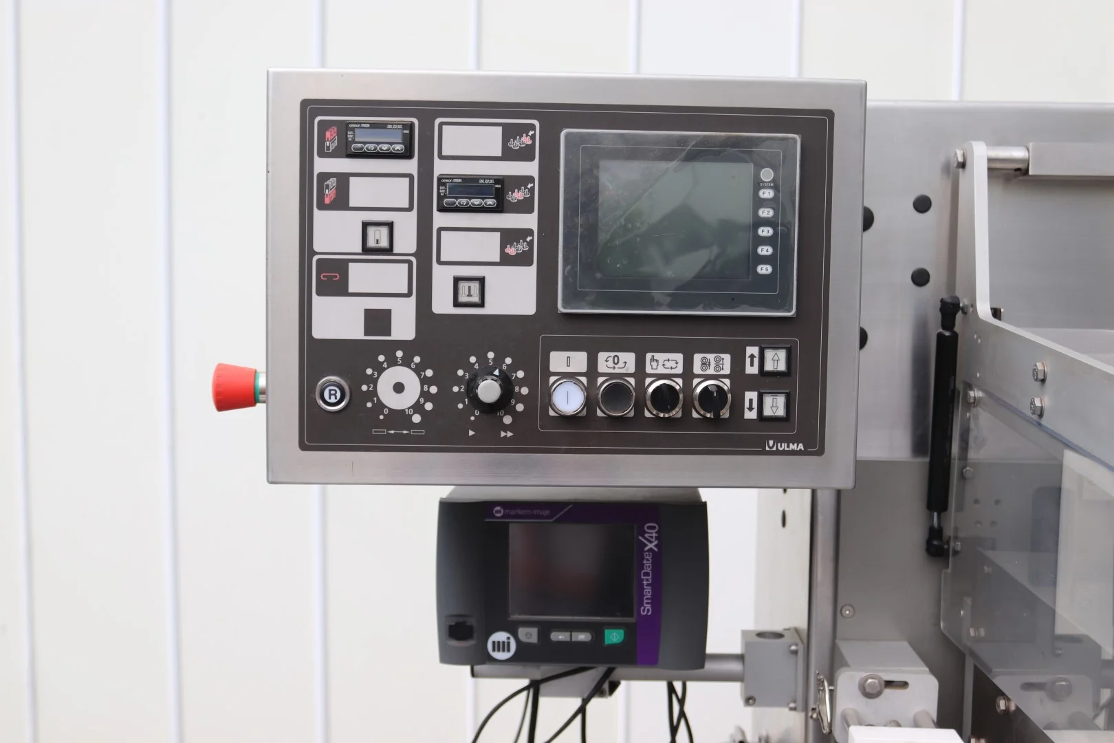 Ulma Sienna LS flowpacker with Markem Imaje SmartDate X40 printer ...
