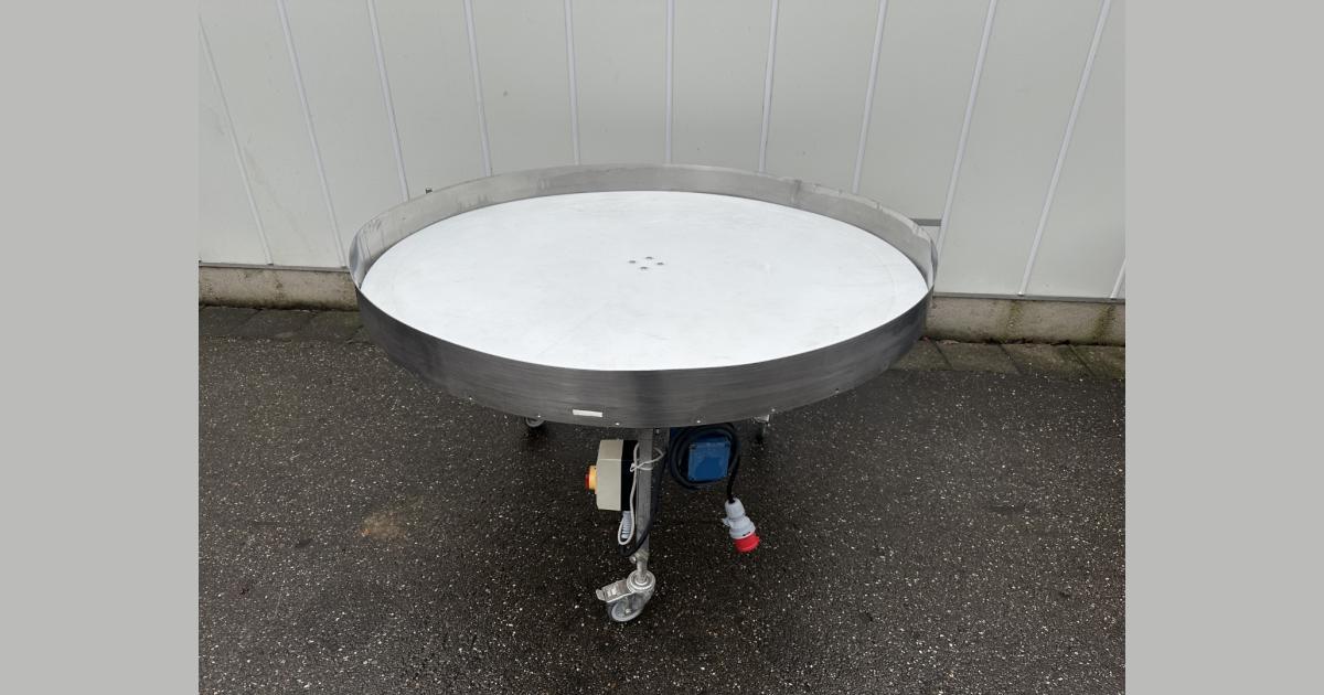 Ultramatic turntable 150 cm • Duijndam Machines