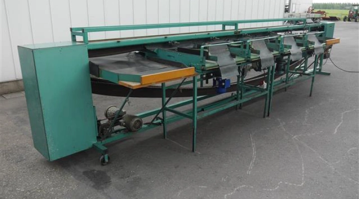Greefa universal wijkende band sorteermachine voor appels en peren ...