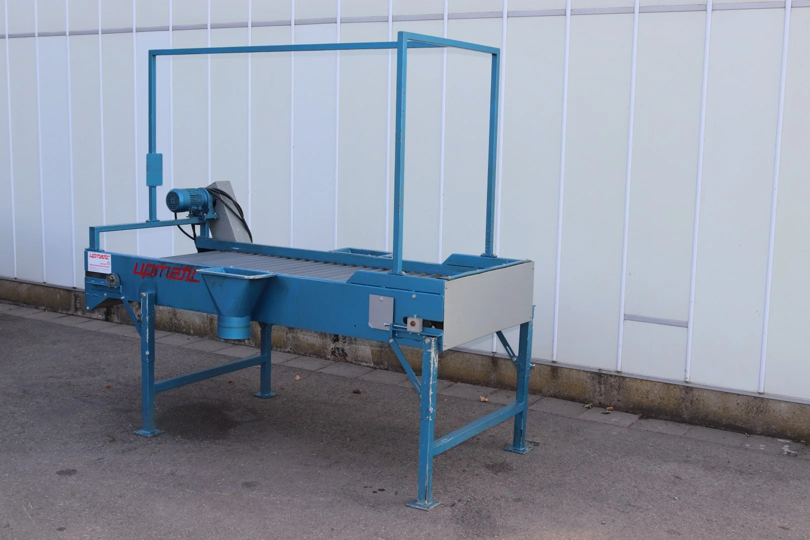Upmann roller inspection conveyor 250 x 80 cm • Duijndam Machines