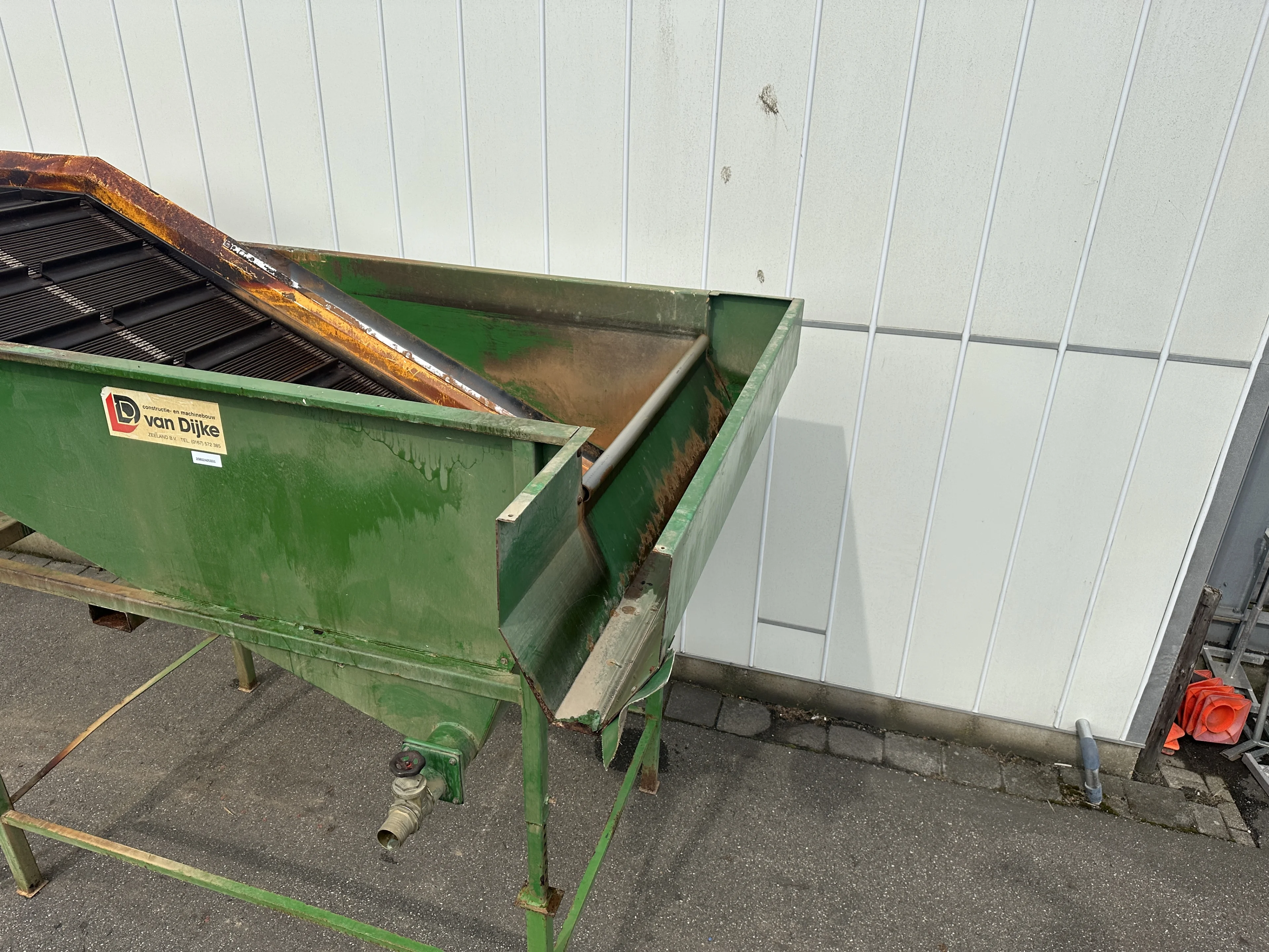 Van Dijke skin separator 120 cm • Duijndam Machines