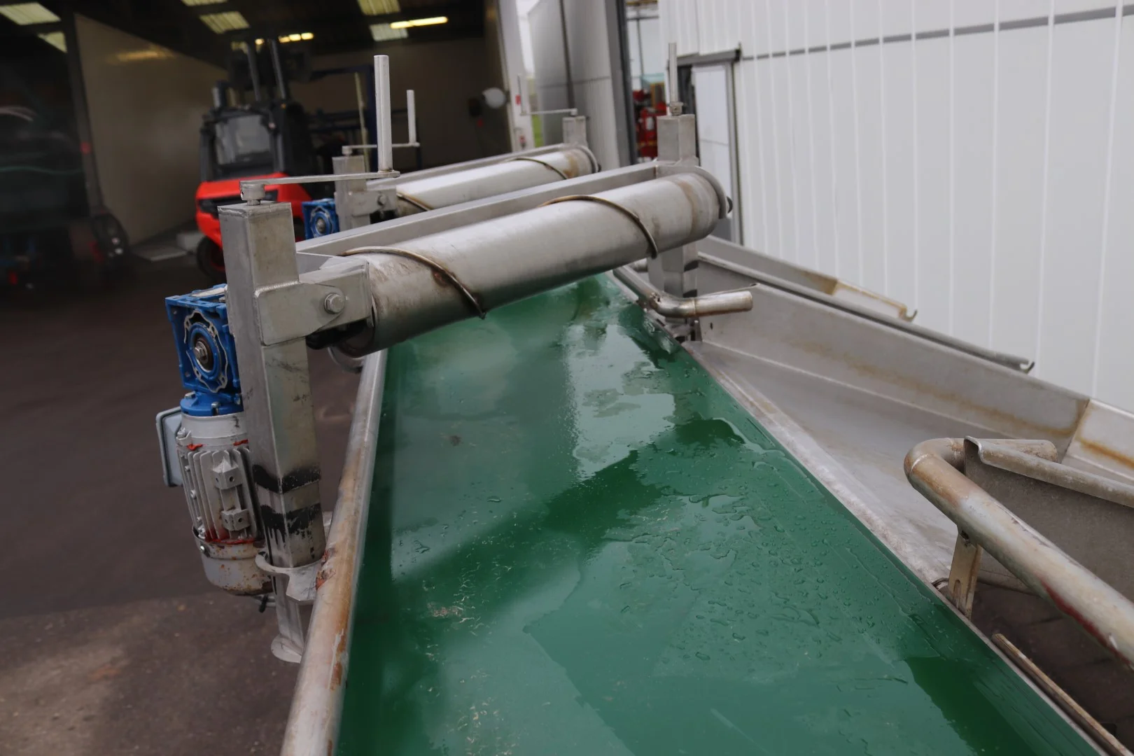 Verbruggen roller sorting machine with 2 spiral rollers • Duijndam Machines