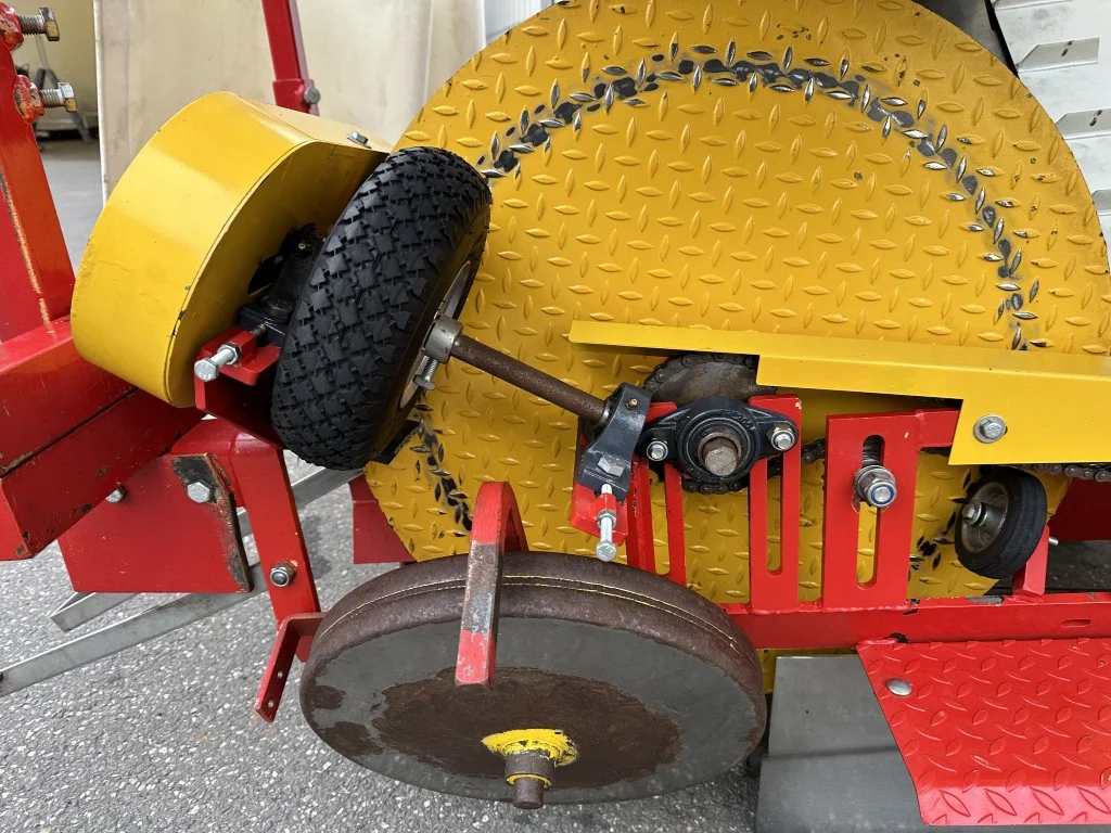 Verhoest 2 row planting machine type disc planter • Duijndam Machines