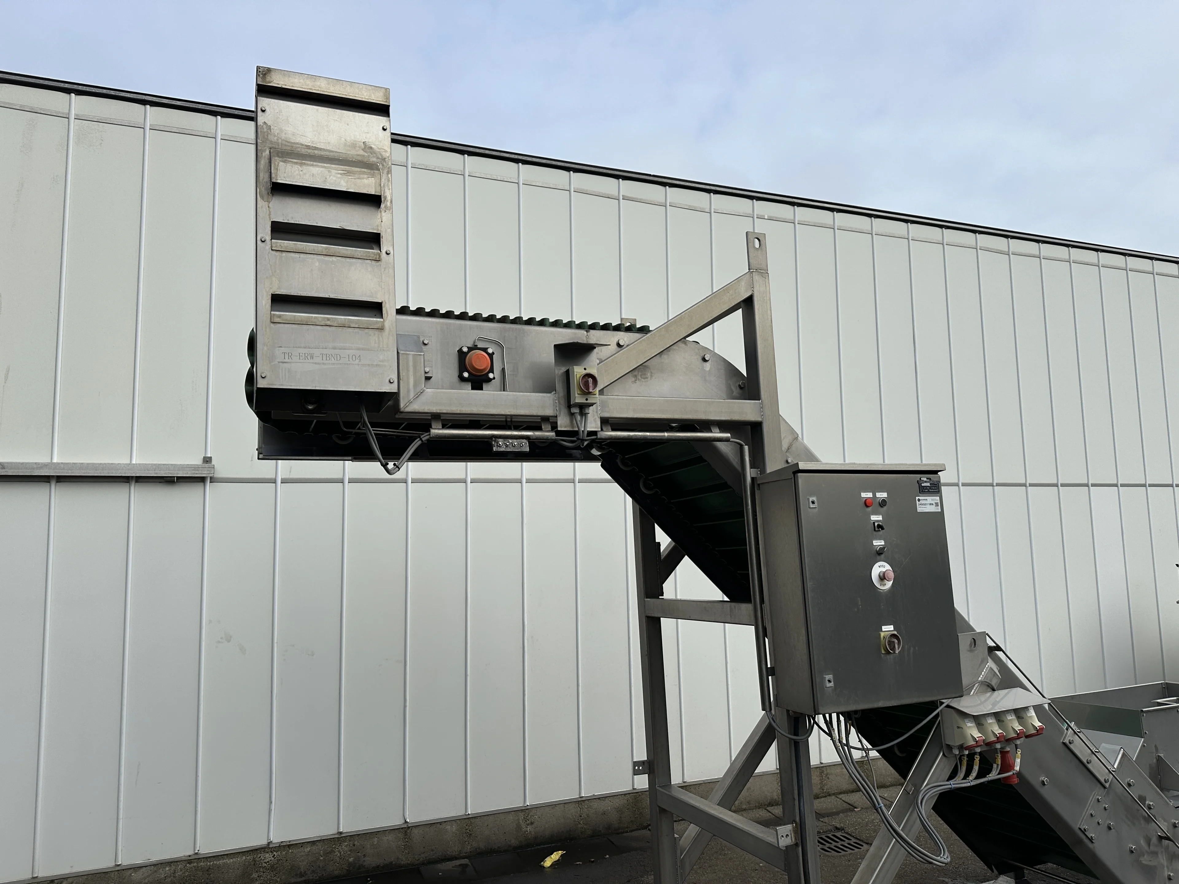 Verhoeven elevator incline conveyor stainless steel 600 x 50 cm ...