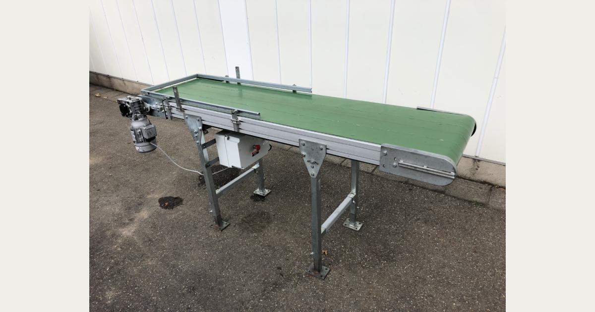 Viscon Vikon conveyor 200 x 50 cm • Duijndam Machines