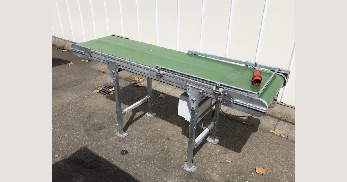 Viscon conveyor 200 x 50 cm • Duijndam Machines