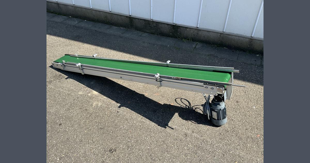 Viscon conveyor 205 x 20 cm • Duijndam Machines