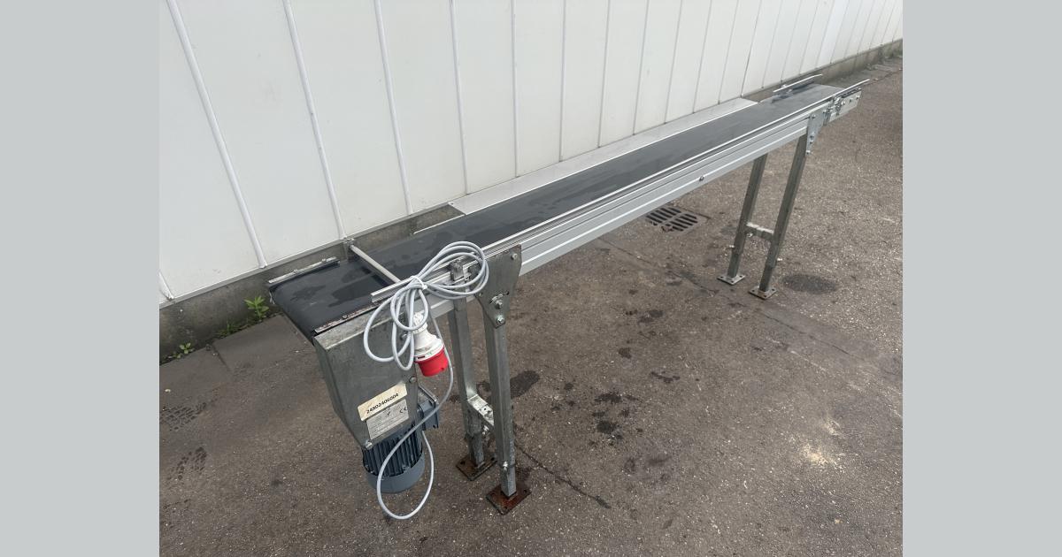 Viscon conveyor 250 x 20 cm • Duijndam Machines