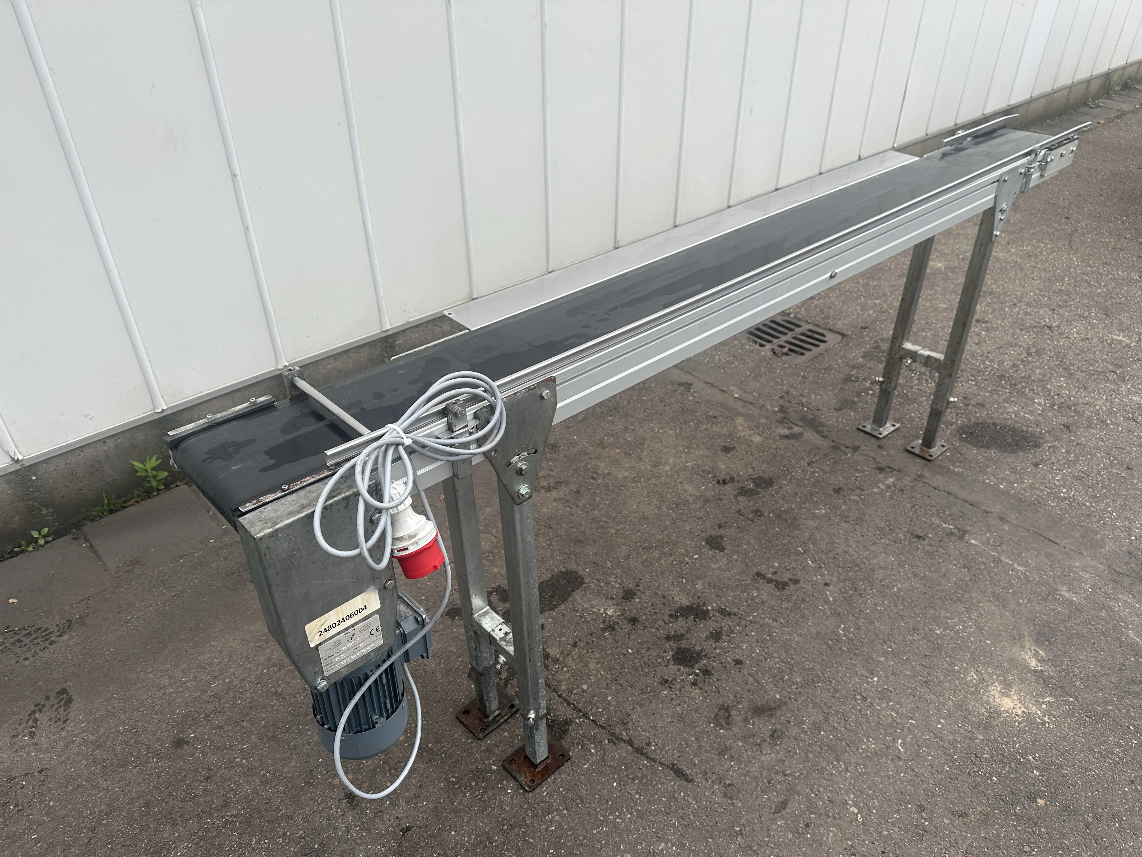 Viscon conveyor 250 x 20 cm • Duijndam Machines