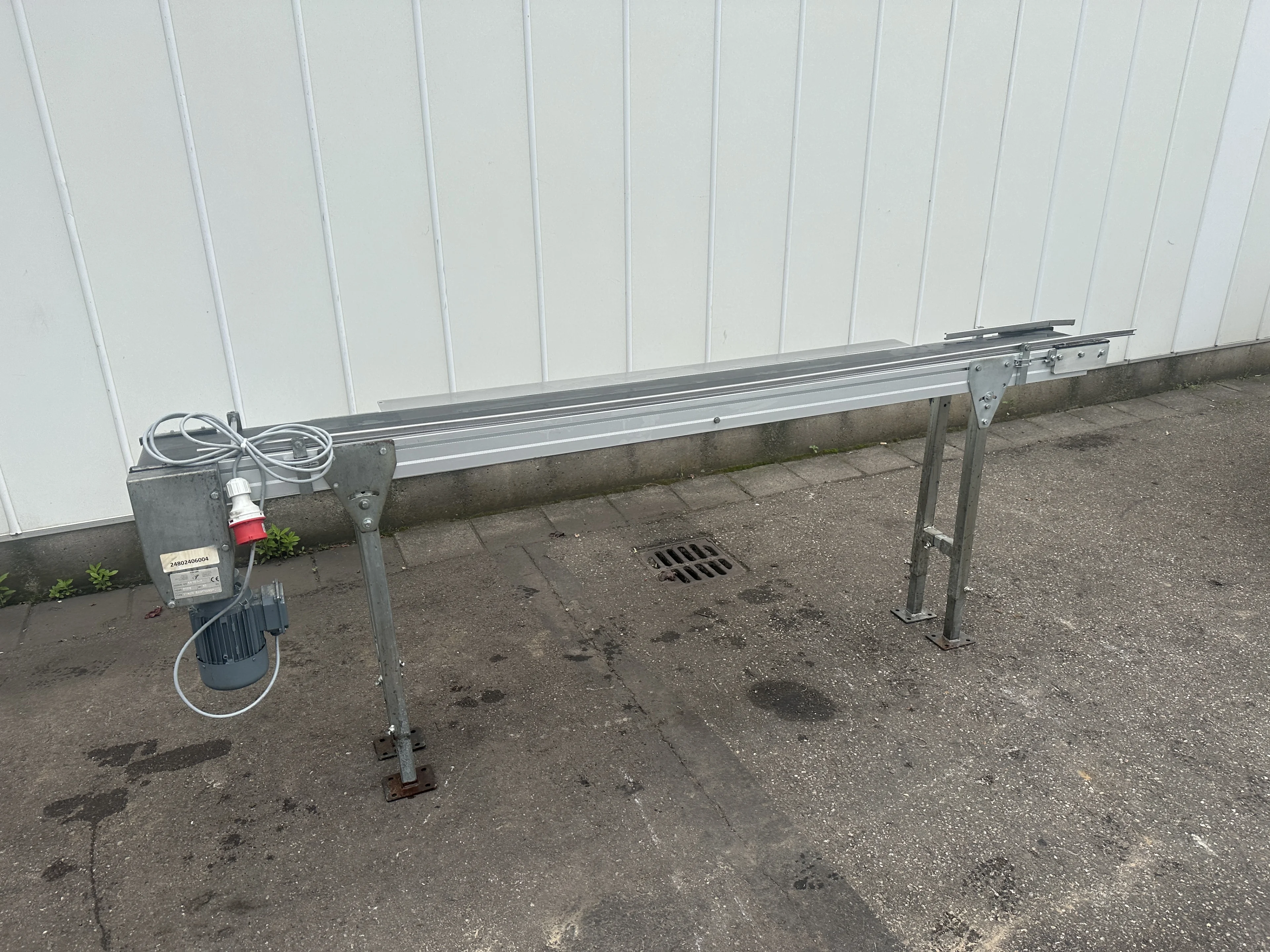 Viscon conveyor 250 x 20 cm • Duijndam Machines