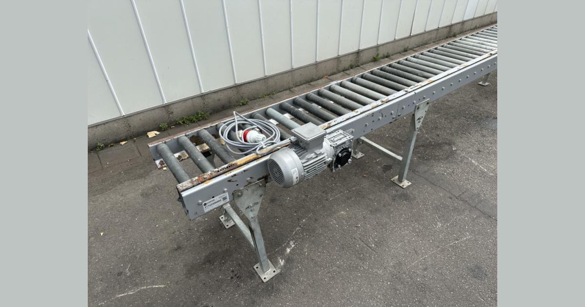 Viscon Viral acc. roller conveyor 1210 x 40 cm • Duijndam Machines