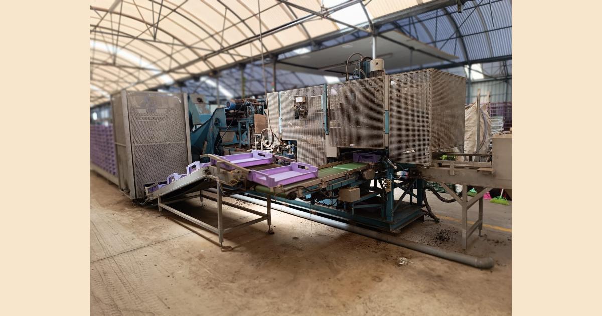 Visser Demtec soilblocking line 4 cm • Duijndam Machines