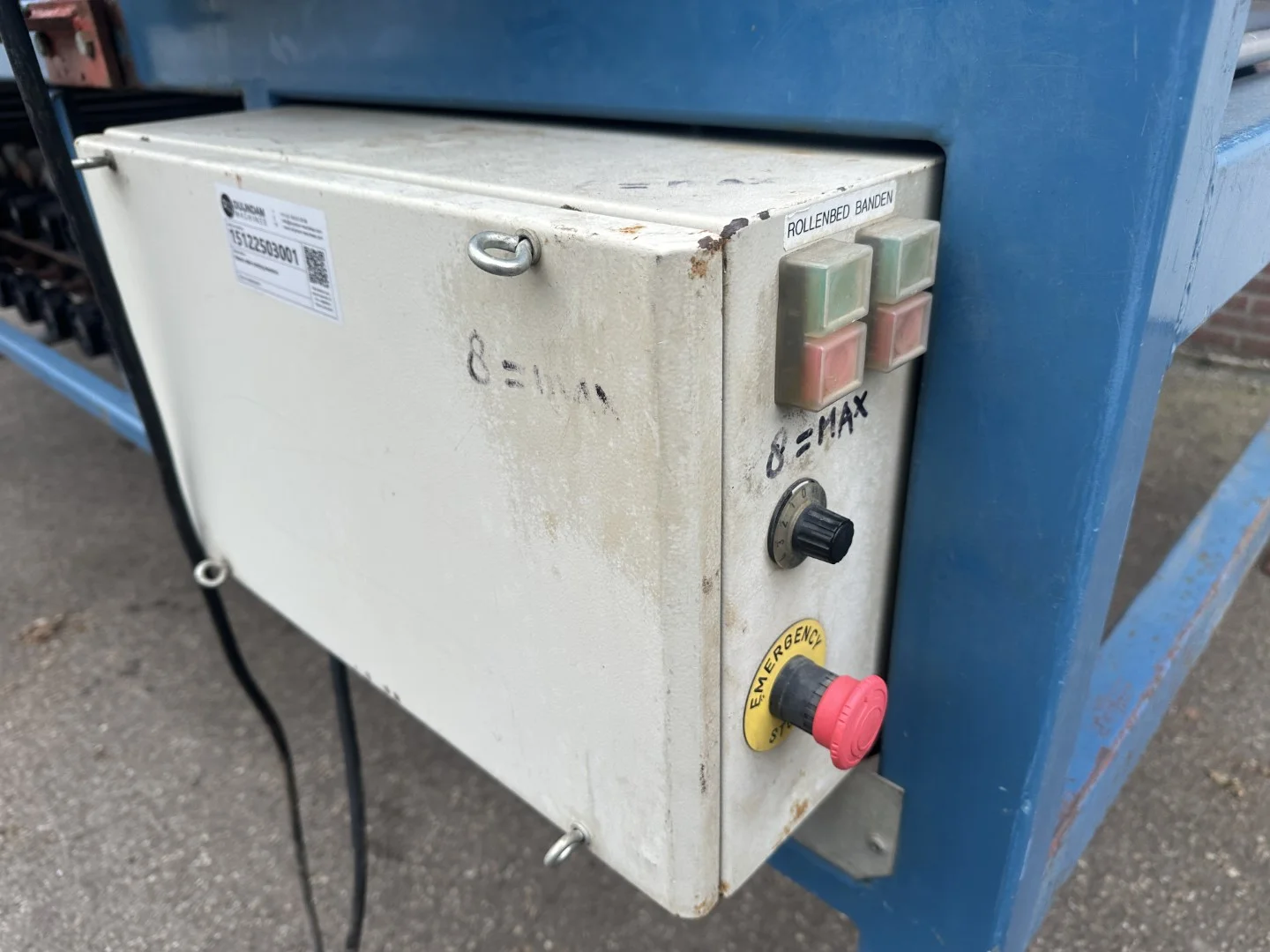 Vitech roller sorting machine 150 cm • Duijndam Machines