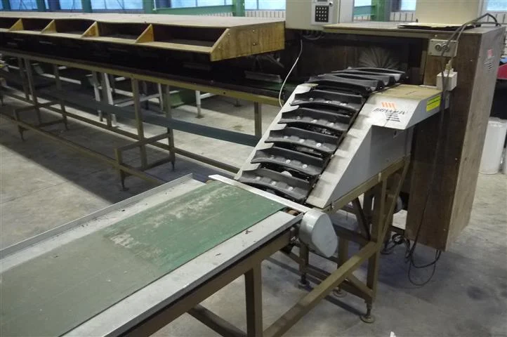 Vito eggplant-cucumber sorting machine • Duijndam Machines