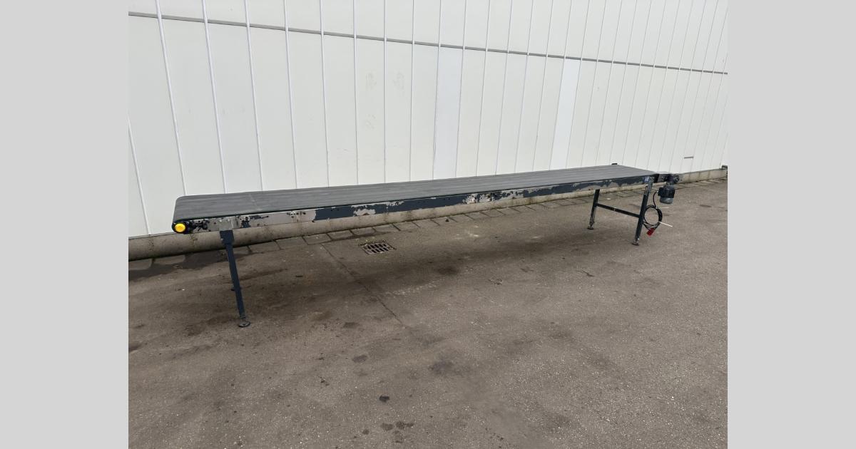ZTI mechatronics conveyor stainless steel 515 x 70 cm • Duijndam Machines