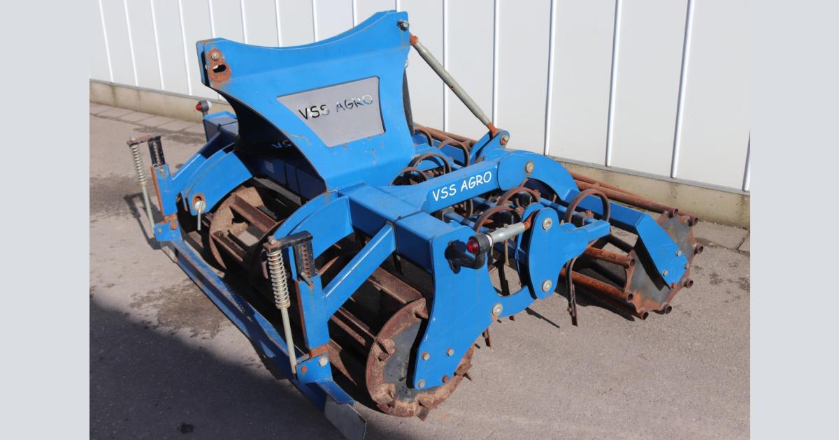 VSS Agro FB2000 front seedbed preparation machine • Duijndam Machines