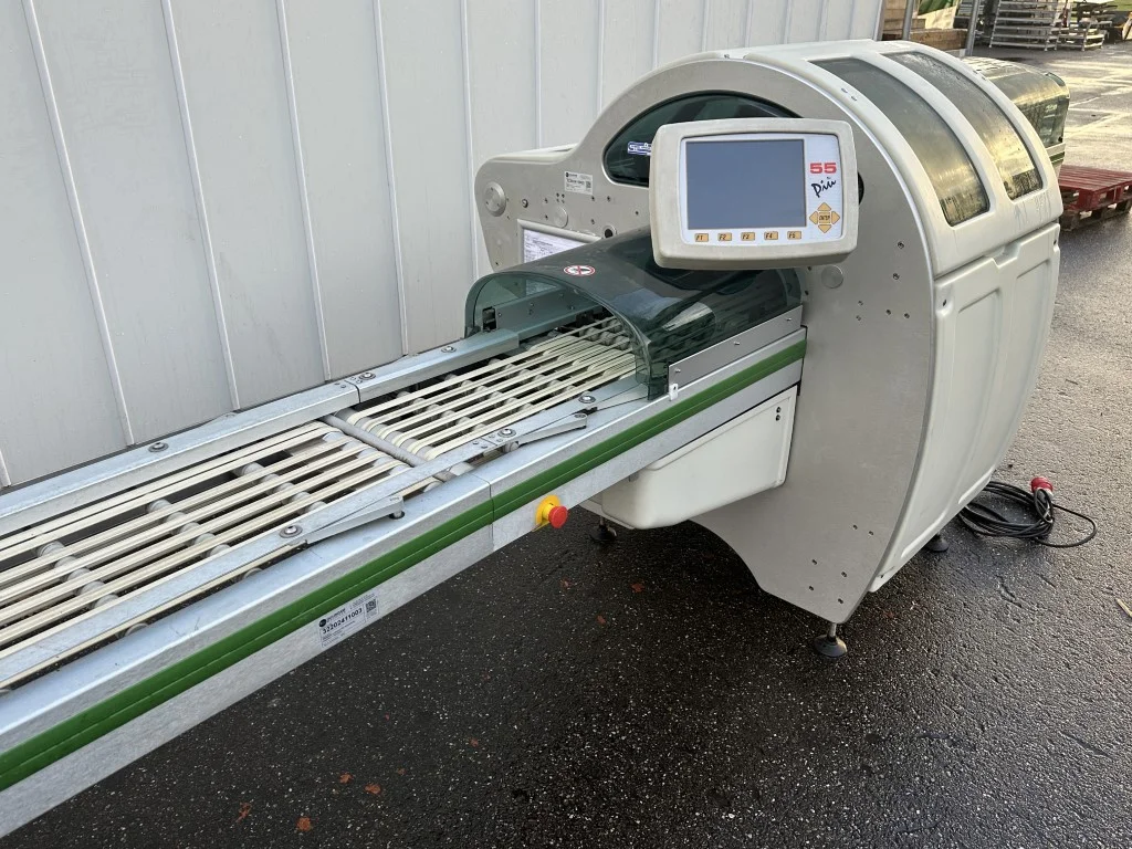 Waldyssa PIU 55 stretch film packaging machine with 2 meter conveyor ...