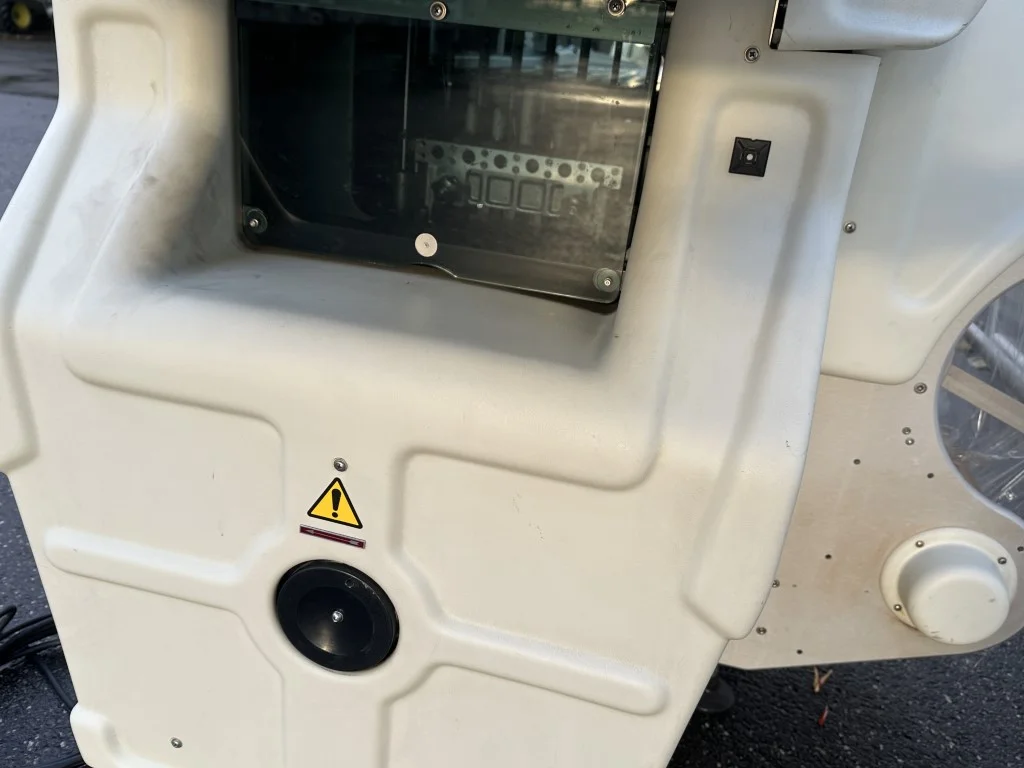 Waldyssa PIU 55 stretch film packaging machine with 2 meter conveyor ...