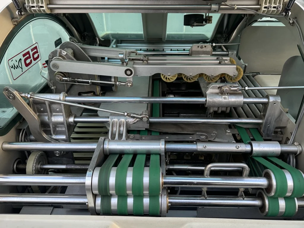 Waldyssa PIU 55 stretch film packaging machine with 2 meter conveyor ...