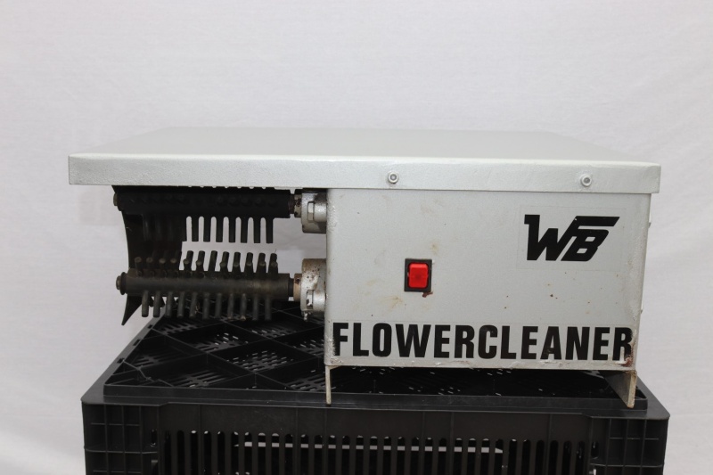 WB Flowercleaner deleafing machine • Duijndam Machines