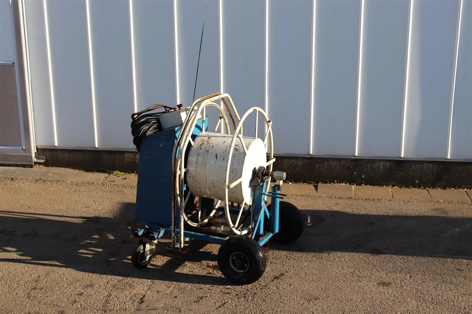 Weterings elektrische slangenhaspel • Duijndam Machines