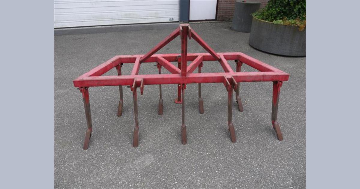 Wifo grubbing machine with a working width of 200 cm • Duijndam Machines