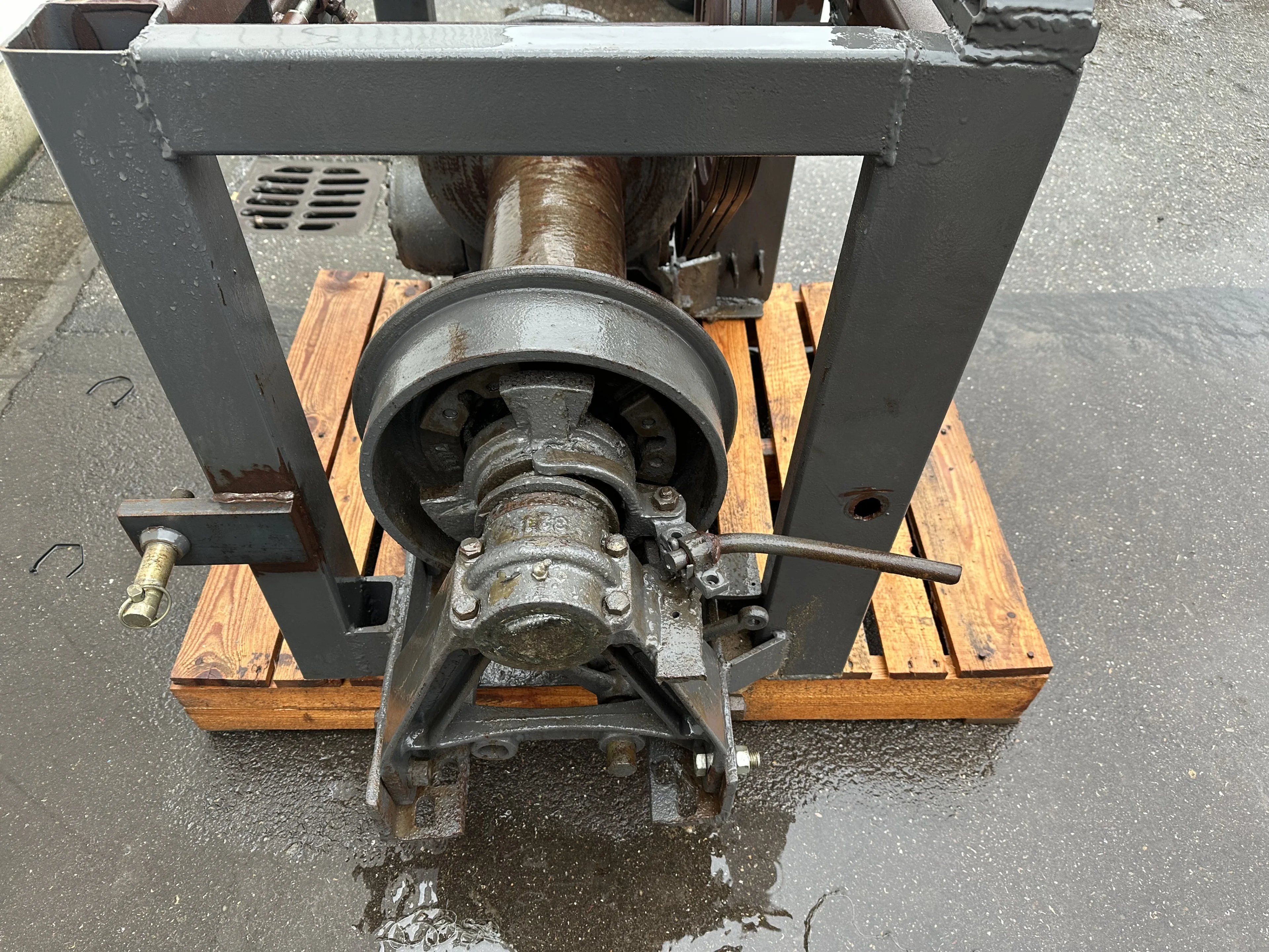 Verricello a tre punti per trattore • Duijndam Machines